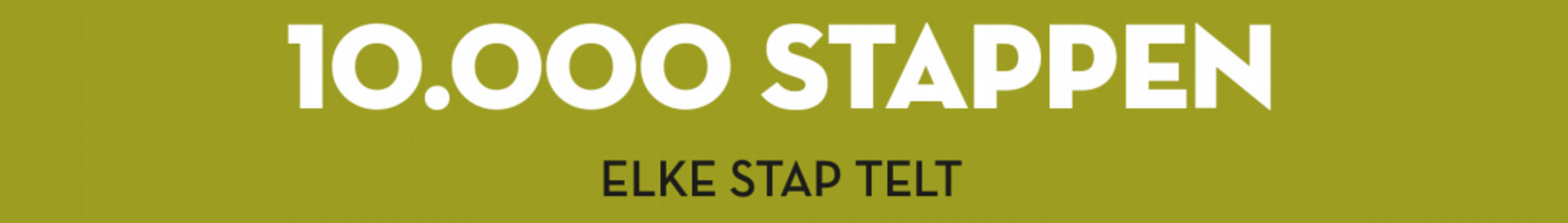 10.000 stappen - elke stap telt! - Maaseik